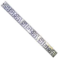 Sigma Sigma Sigma Car Decal - Greek Accessories – Something Greek